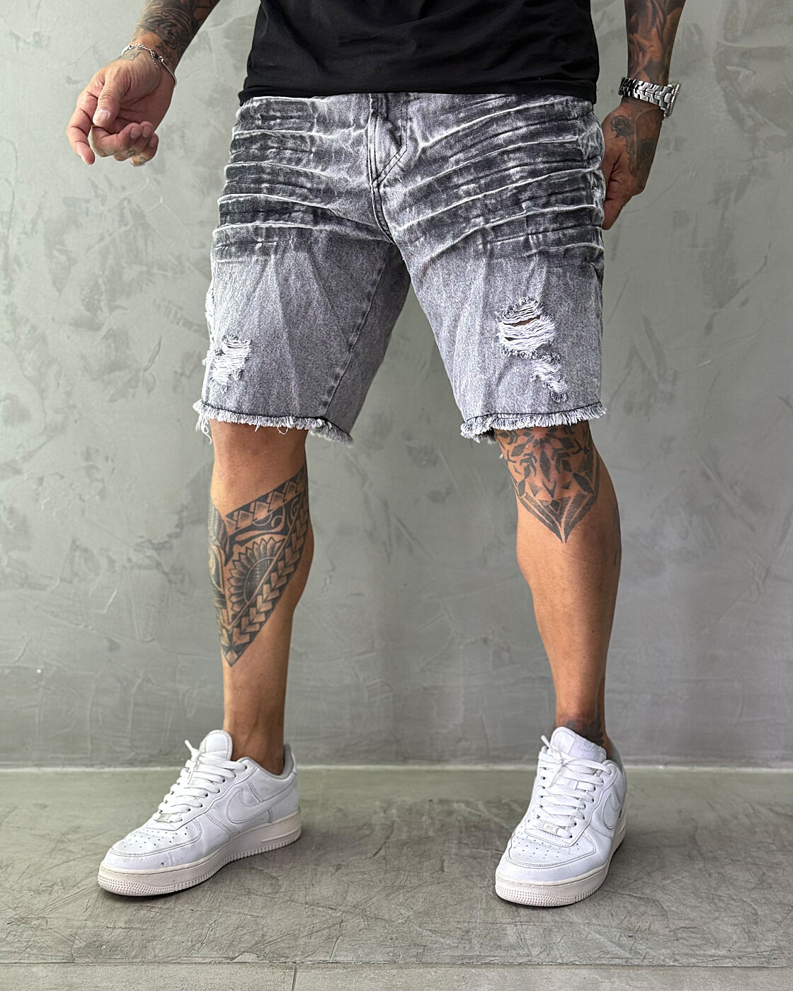 Bermuda Jay Jones 8371 - Cinza